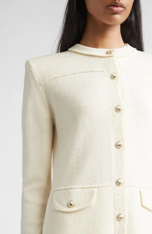 St. John Legacy Crepe Knit Safari Jacket