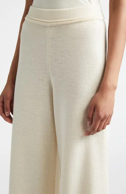 St. John Romy Legacy Crepe Kit Wide Leg Pants