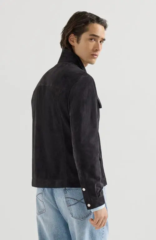 Brunello Cucinelli Suede Four-pocket Jacket