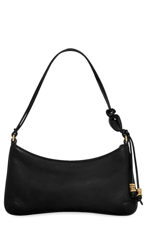 Rebecca Minkoff Reina Leather Shoulder Bag - Black