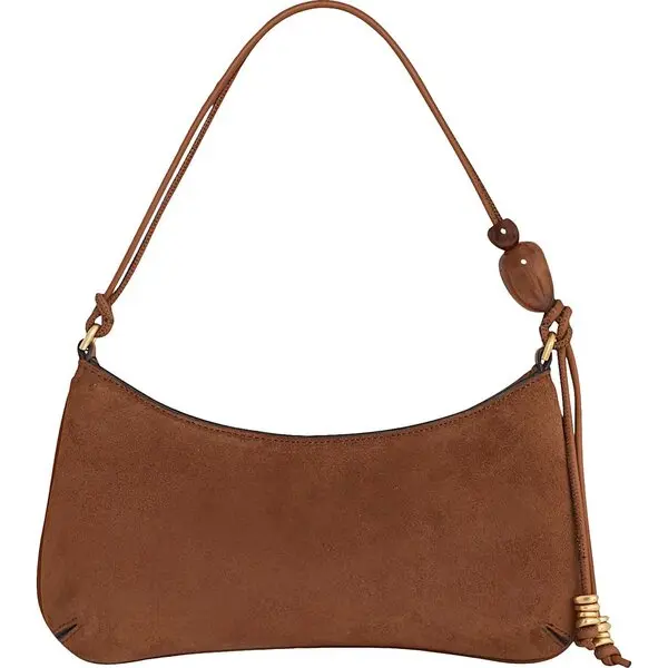 Rebecca Minkoff Reina Leather Shoulder Bag - Cocoa