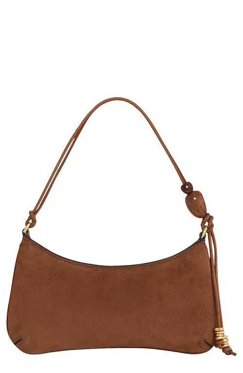 Rebecca Minkoff Reina Leather Shoulder Bag - Cocoa