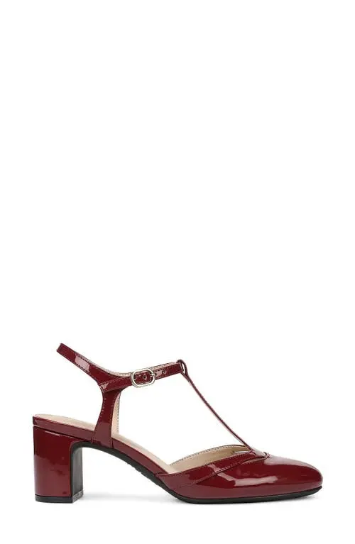 LIFESTRIDE Toni Ankle Strap Pump - Dark Cherry