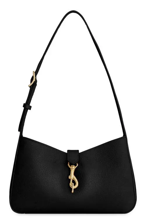 Rebecca Minkoff Small Megan Leather Shoulder Bag - Black
