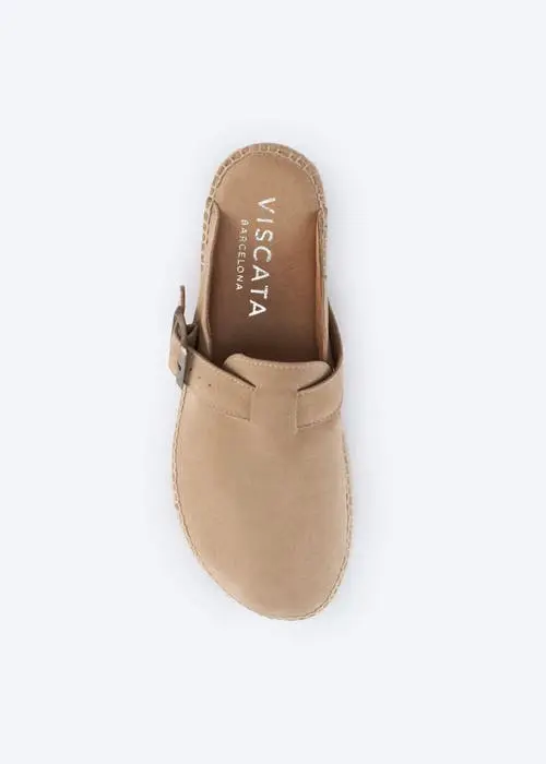 VISCATA Menuda Suede Espadrille Clogs