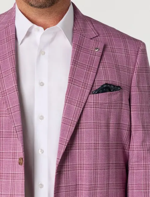 OAK HILL BY DXL Vibrant Plaid Sport Coat