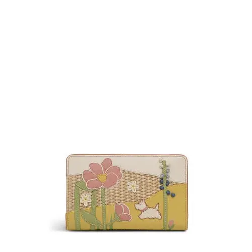 RADLEY Spring Blooms Bifold Wallet - Salt