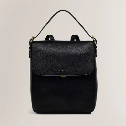 RADLEY Grafton Street Flapover Backpack - Black
