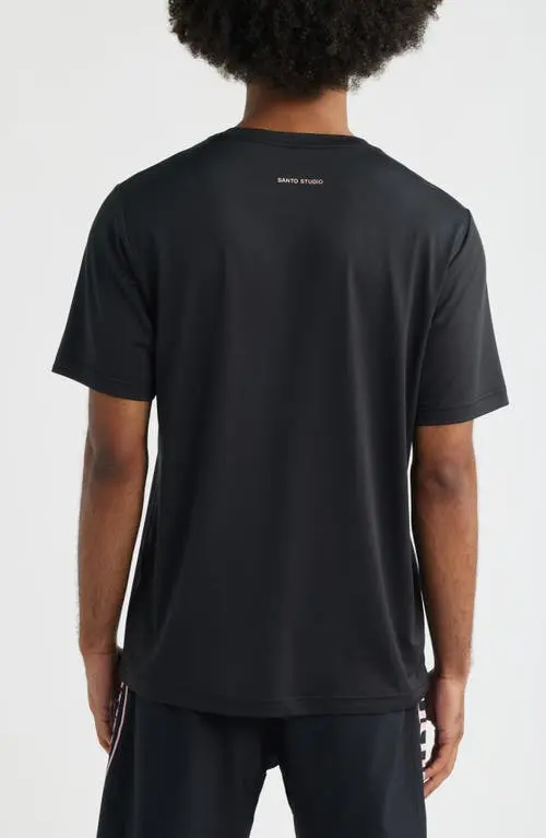 SANTO STUDIO Verona Tech Solid T-shirt
