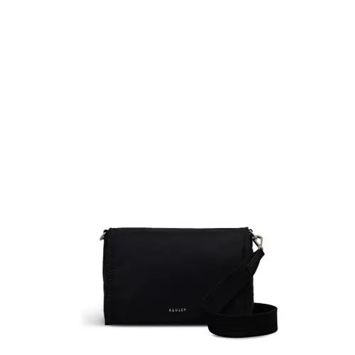 RADLEY Halley Row Flapover Crossbody Bag - Black