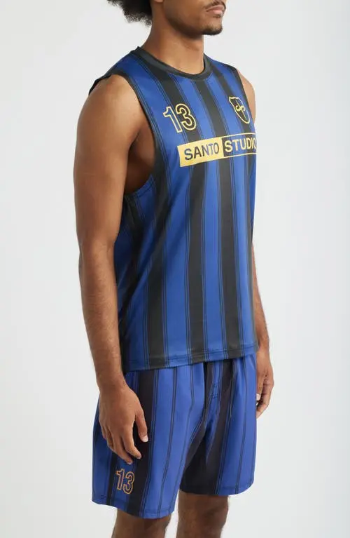 SANTO STUDIO Santo Futbol Tech Stripe Tank