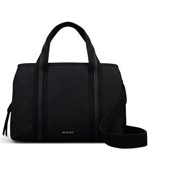 RADLEY Halley Row Ziptop Satchel Bag - Black