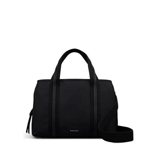 RADLEY Halley Row Ziptop Satchel Bag - Black