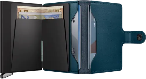 SECRID Premium Miniwallet+ Emboss Lines - Teal