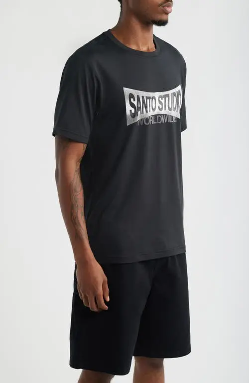 SANTO STUDIO Ciao Tech Logo Graphic T-shirt