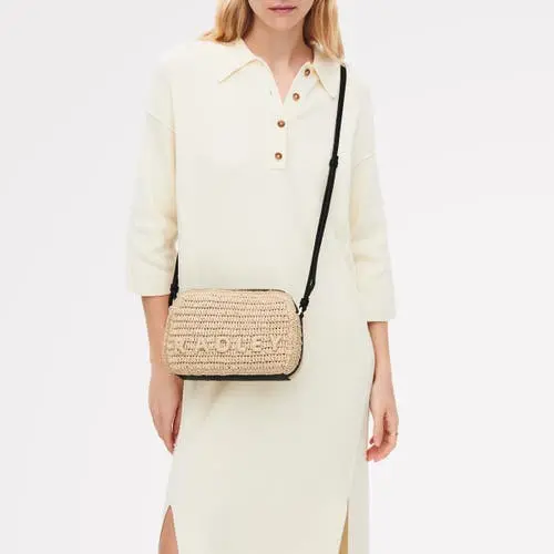 RADLEY Dukes Place Raffia Zip-top Crossbody Bag