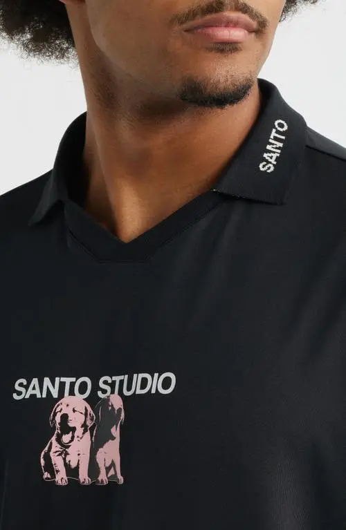 SANTO STUDIO Thugs Need Hugs Polo