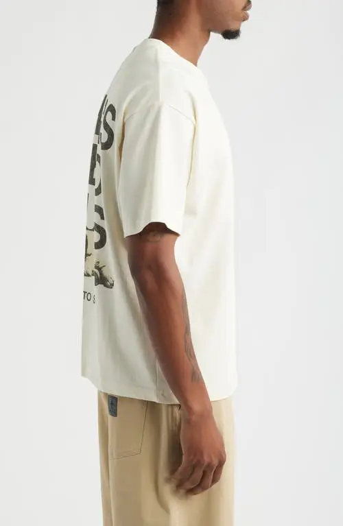 SANTO STUDIO Tnh Sleepy Dog Cotton Graphic T-shirt