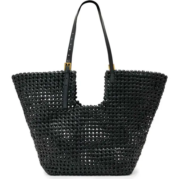ALLSAINTS Ara East/west Knot Tote - Black