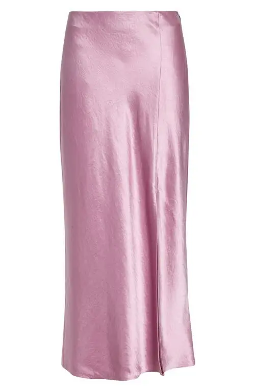 JASON WU Bias Cut Washed Twill Slip Skirt - Peony