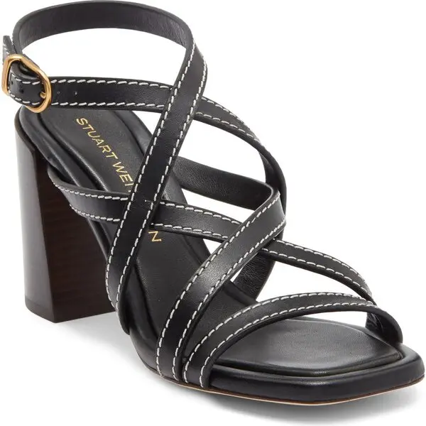 STUART WEITZMAN Park Sandal - Black