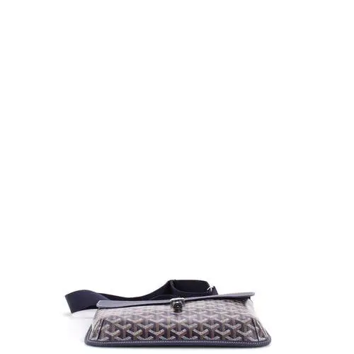 Goyard Coursier Messenger Bag Coated Canvas And Leather