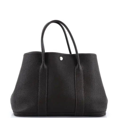 Hermès Garden Party Tote Leather - Ebene