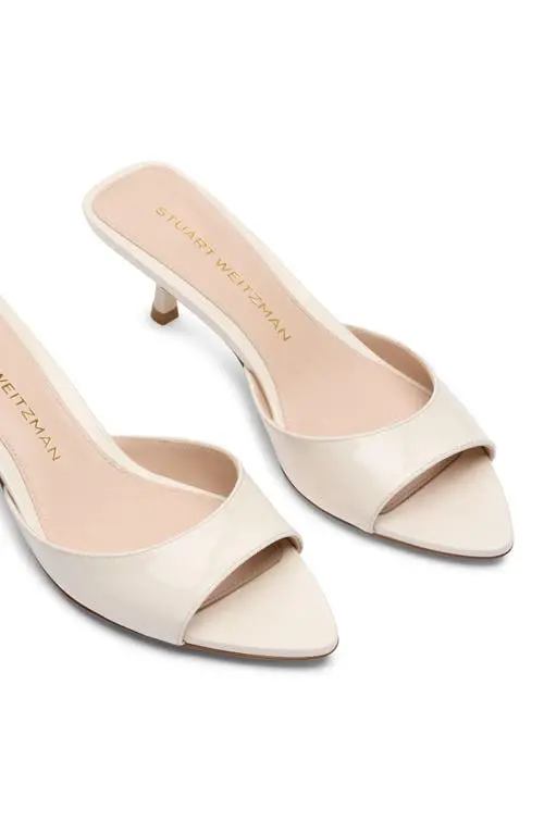 STUART WEITZMAN Lexington Mule 50 - Cream