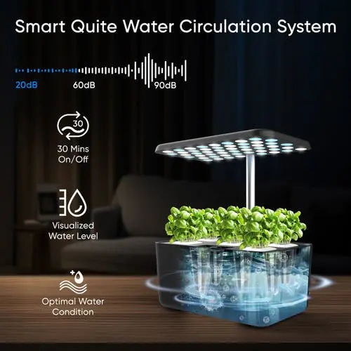 SONICGRACE Indoor Hydroponic Growing System