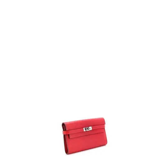 Hermès Kelly Wallet Epsom Long - Red