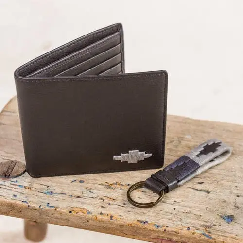 PAMPEANO Dinero Card Wallet - Black/grey