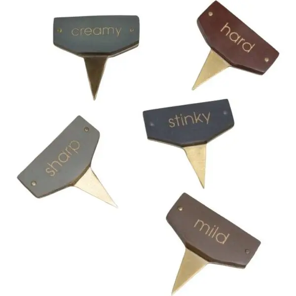 BE HOME Billie Cheese Markersset Of 5 - Multi
