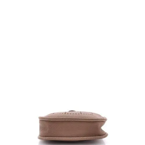 Hermès Long Strap Evelyne Bag Clemence Tpm - Grey