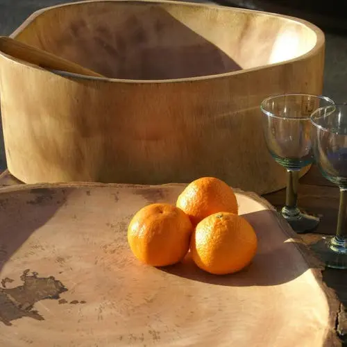 BE HOME Kiln Wood Bowl