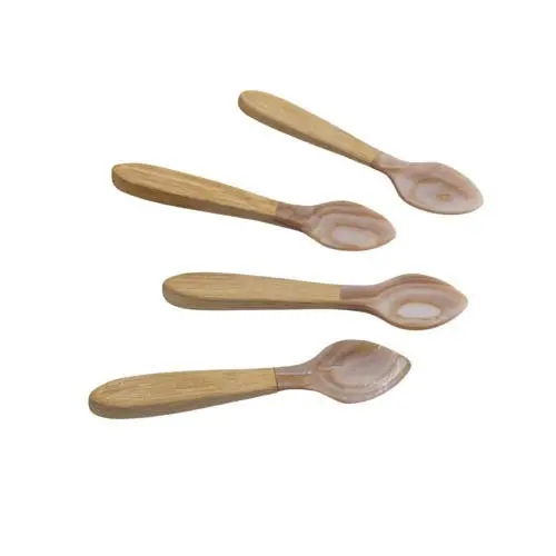 BE HOME Serin Shell Spoonsset Of 4 - Beige