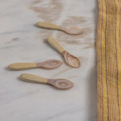 BE HOME Serin Shell Spoonsset Of 4