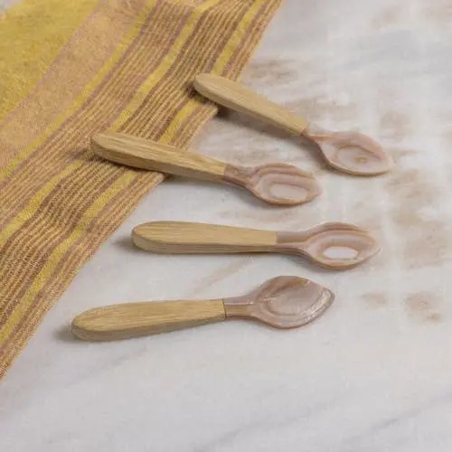 BE HOME Serin Shell Spoonsset Of 4