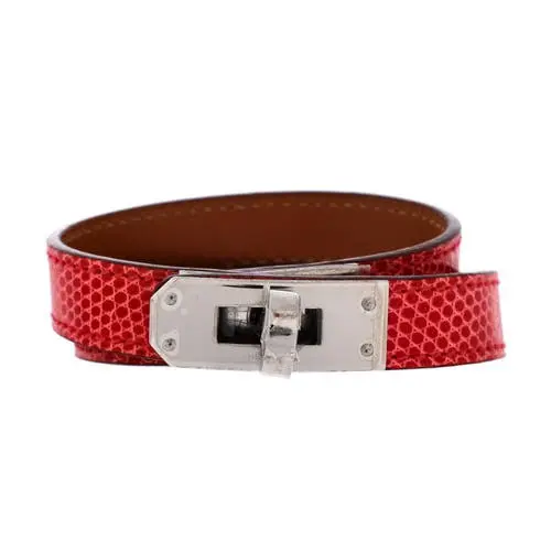 Hermès Kelly Double Tour Bracelet - Red
