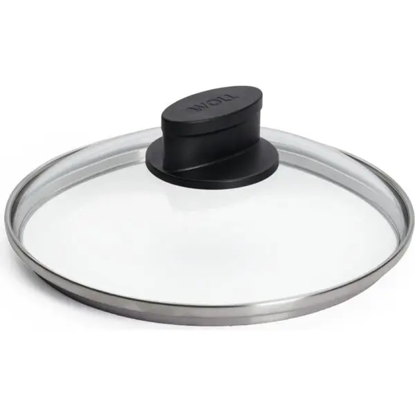 WOLL Ecolite Safety Glass Lid 8-inch - Black