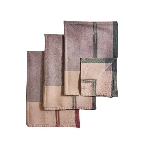 BE HOME Lula Kitchen Towelset Of 3 - Slate