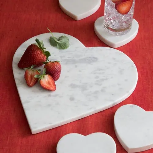 BE HOME Heart Serving Board