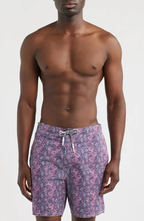 Johnnie-o Star Spangled Swim Trunks - Punch