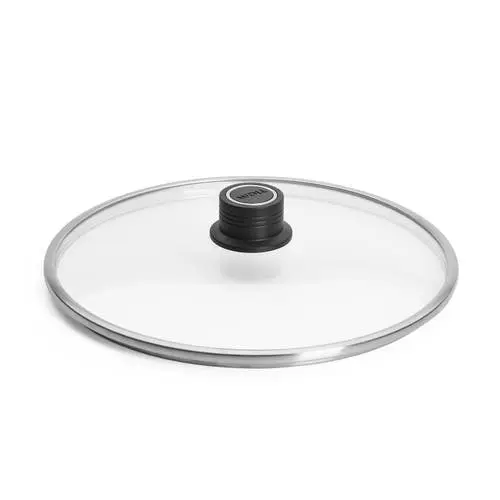 WOLL Ecologic Safety Glass Lid 11-inch - Black