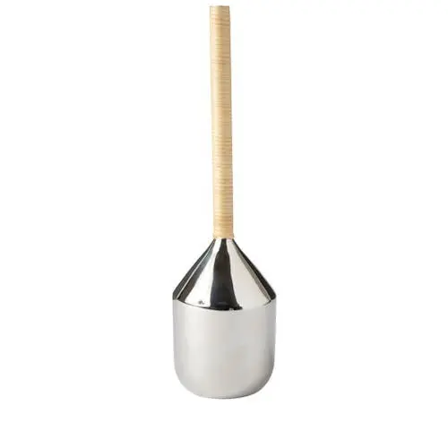 BE HOME Arendal Rattan Vessel - Silver