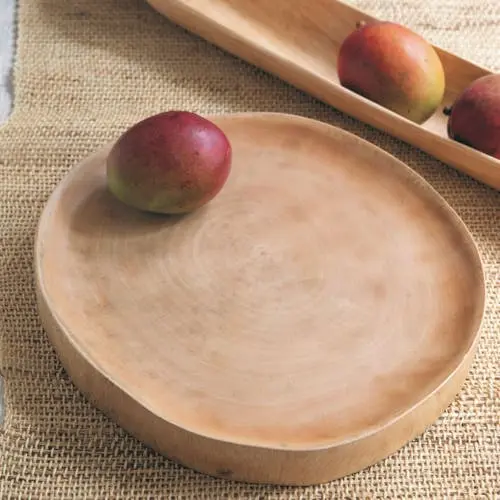 BE HOME Kiln Wood Platter