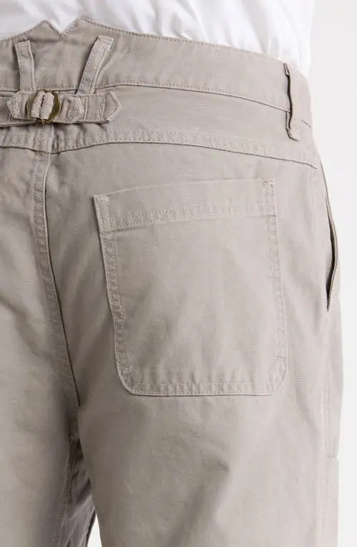 IMPERFECTS Courier Og Fit Organic Cotton Canvas Chore Pants - Driftwood