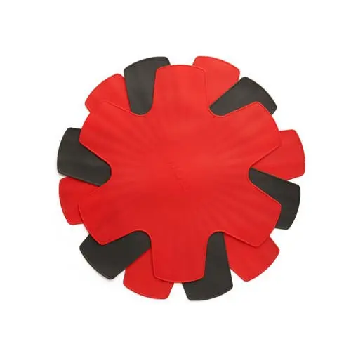 WOLL Silicone Pan Protectors 3 Piece Set - Black
