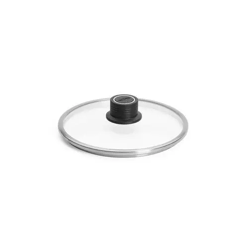 WOLL Ecologic Safety Glass Lid 8-inch - Black