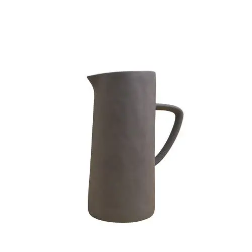 BE HOME Tam Stoneware Pitcher - Slate