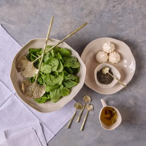 BE HOME Gingko Salad Servers